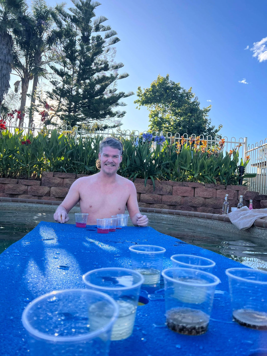 BEER PONG FLOATING MAT – Crocpad